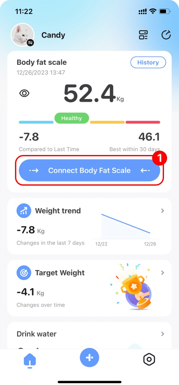 How to pair the Bluetooth scale with the app? - OKOK·International App